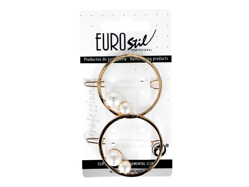Clips Aro Doré Glamour 2UDS