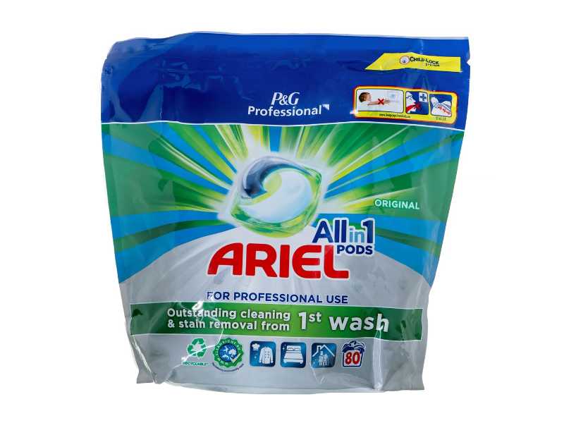 Ariel regular all-in-1 laundry capsules 80 pcs.