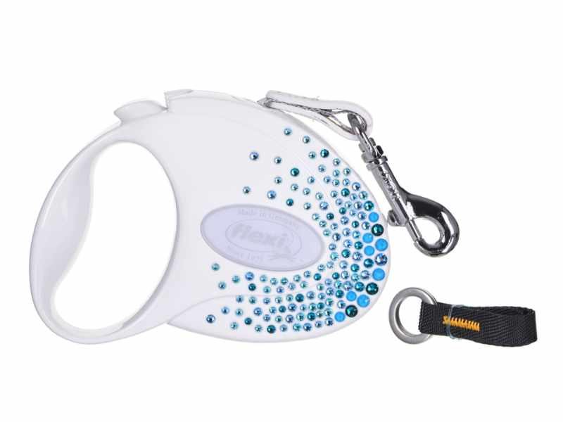 FLEXI Glam Splash Ocean Con Cristales Swarovski S - Correa Retráctil ...