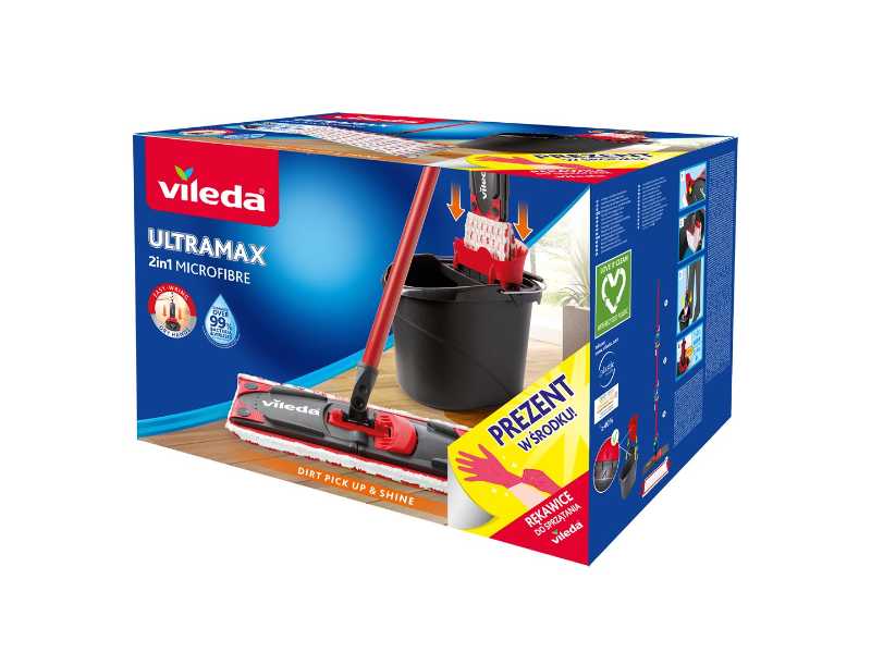 Vileda ultramax mop box + guantes gratis