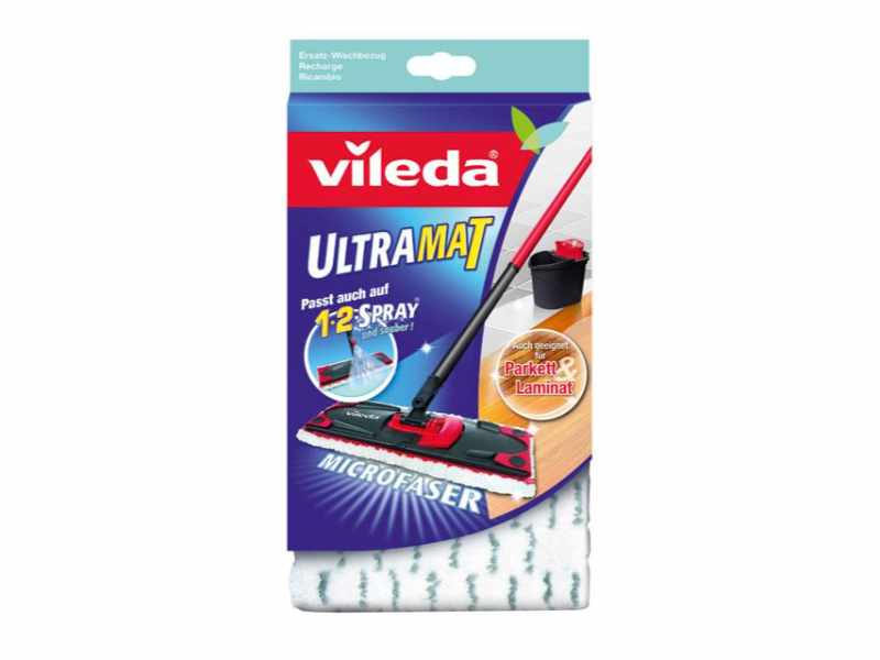 Vileda UltraMax - Recambio de mopa Vileda para el sistema Ultramax, apto para todo tipo de ...