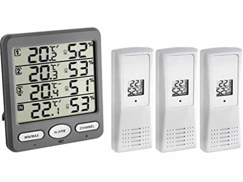 Termohigrómetro Digital con Sensor Remoto (2001)