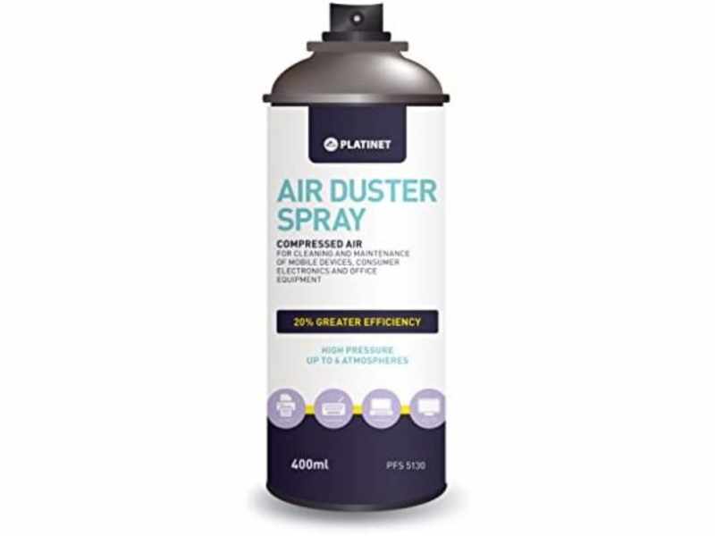 Spray duster platinet 400ml (aire comprimido, limpieza)
