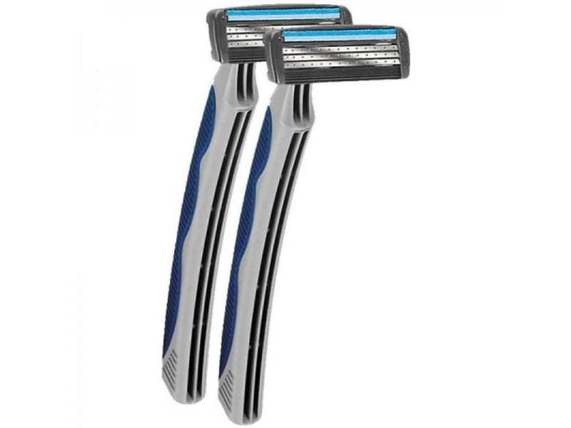 Duo de Rasoirs Jetables Bic Flex 3 avec Triple-Lame et Bande ...