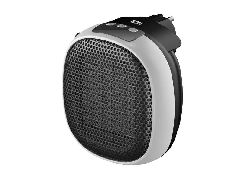 Mini Chauffage Céramique 700w Edm: Compact, Puissant et Sécurisé