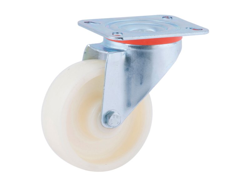 Roue Pivotante en Polyamide et Nylon ø80mm Résistante, Modèle CR30105 AFO