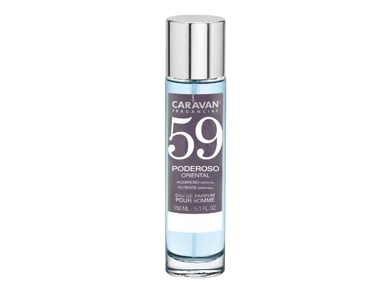 Eau de Parfum Caravan Nº 59 Homme, Fraîche & Durable, 150ml