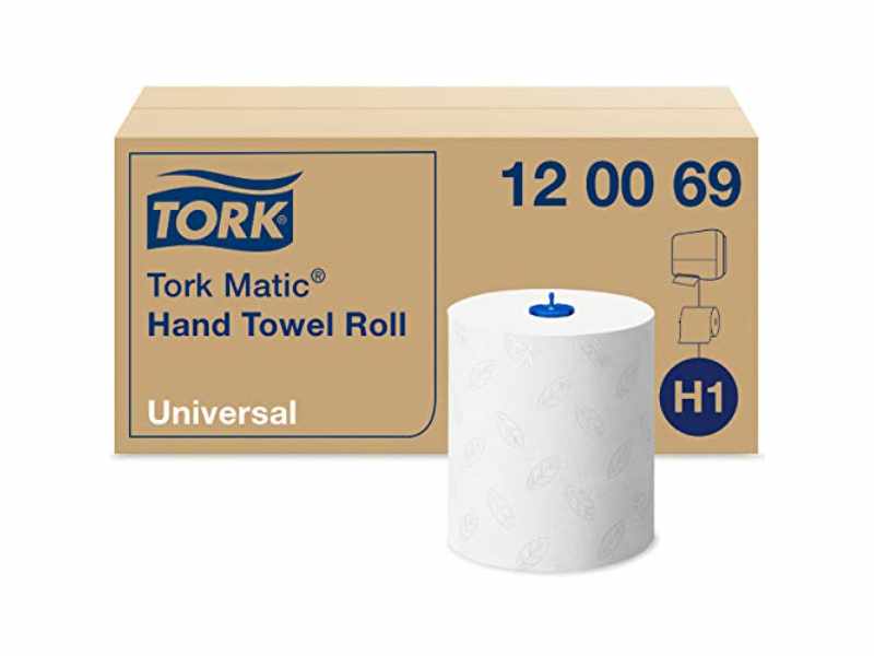 Tork matic toalla de mano en rollo universal - caja de 6 rollos