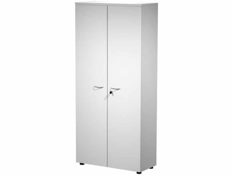 Artexport pareja de puertas para estantería alta presto 18mm con cerradura blanco