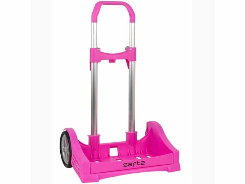Safta carro portamochilas evolution p.241c trolley fucsia