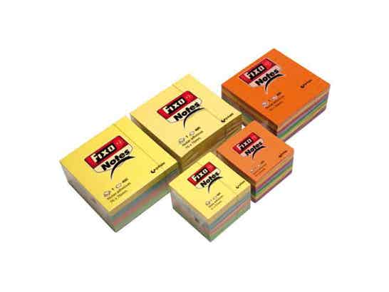 Cubo 400 Notas Adhesivas 76x76mm Pastel Fixo 65005493
