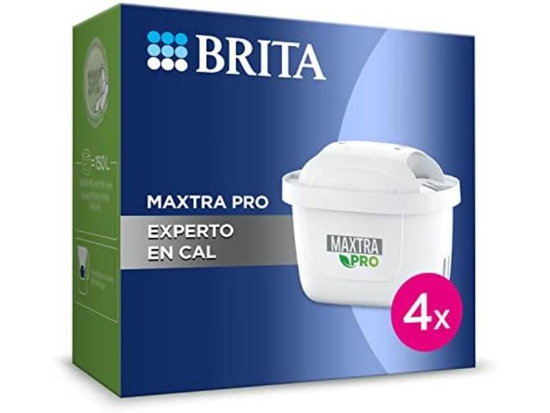 Filtro de agua brita 1050823 mxpro experto cal pack 4