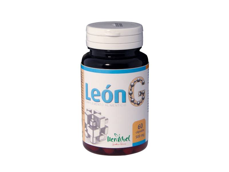 LEON G 60 Veg Caps (Melena de León+Ginseng+Gingko Biloba)
