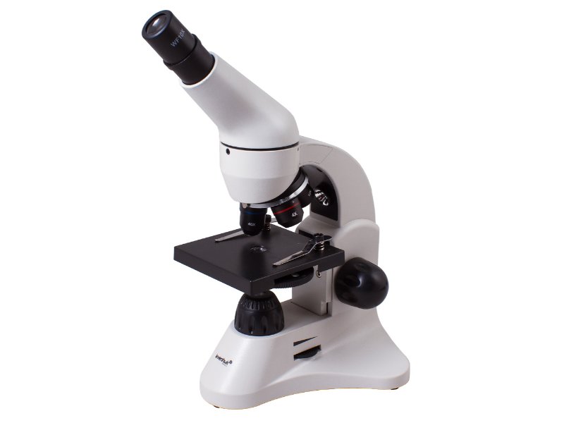 Microscope Professionnel Levenhuk Rainbow 50L, Lumière LED, et ...