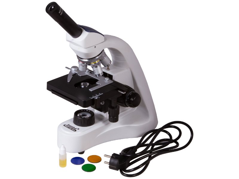 Microscope Monoculaire Levenhuk MED 10M d'Excellence avec Éclairage LED