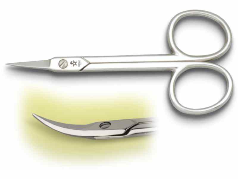 Tijeras corta Cutículas de acero carbono de 3 1/2" / 9 cm 15041