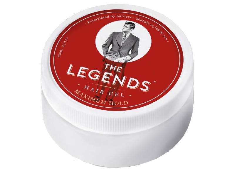Gel Revitalizante de Fijación Fuerte para Cabello The Legends 220ml
