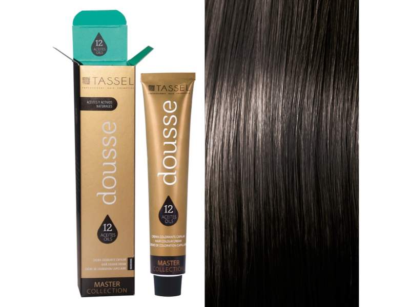 DOUSSE 4 Castano Medio - Tinta per Capelli TASSEL 06858