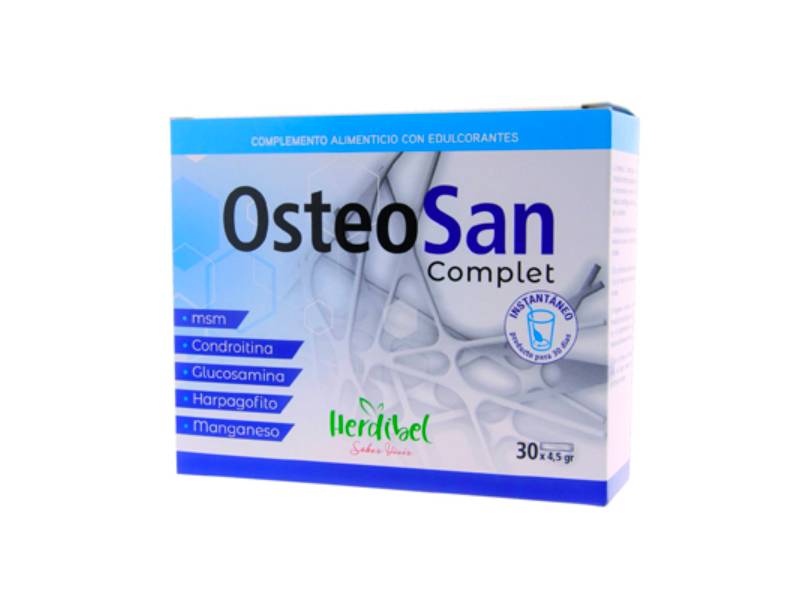 OSTEOSAN COMPLET 30 sticks 4.5g. (MSM+Condroit+Glucosam+VitC+Cúrc+Ác ...