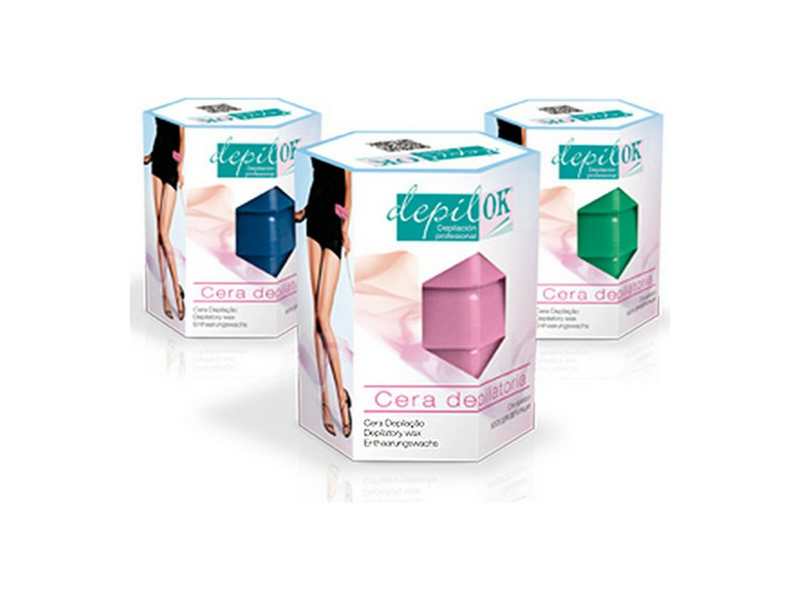 Cera Depilatoria Corporal Depil Ok Cera Rosa (300 g)