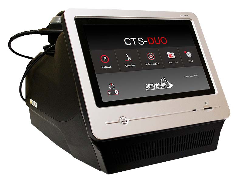 Láser terapéutico Companion CTS-DUO 25W para Veterinaria