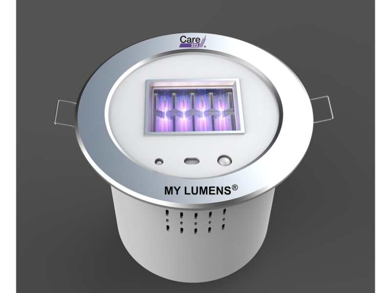 Lampe de désinfection UV-C 222nm LED encastrée blanc froid 17W