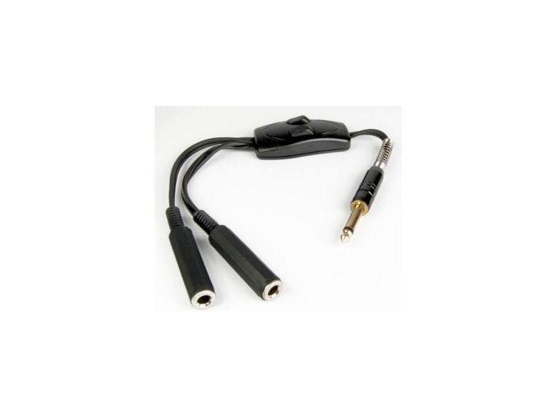 Adaptador Fuente doble jack