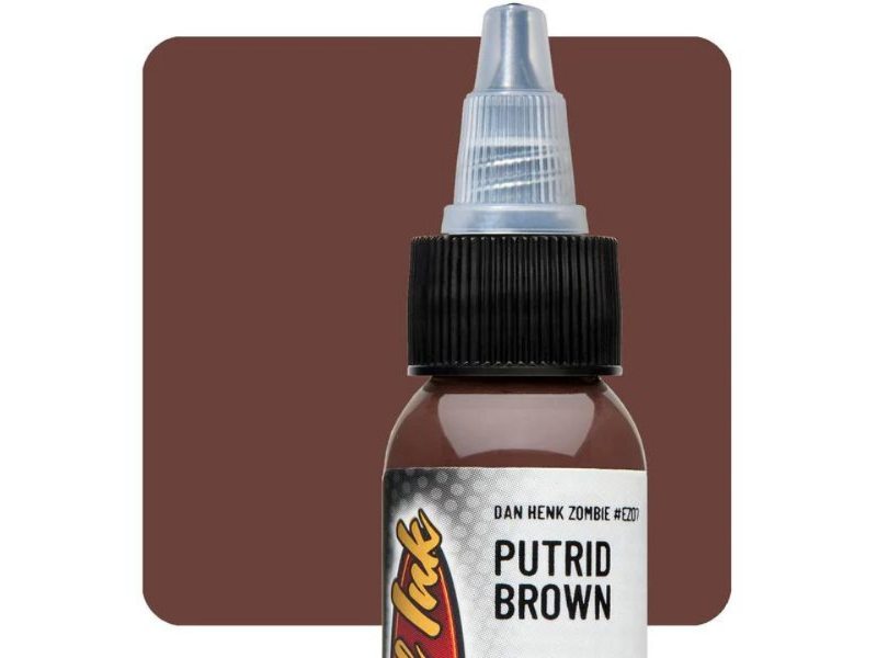 Pigmento artístico no apto para tatuajes PUTRID BROWN Eternal