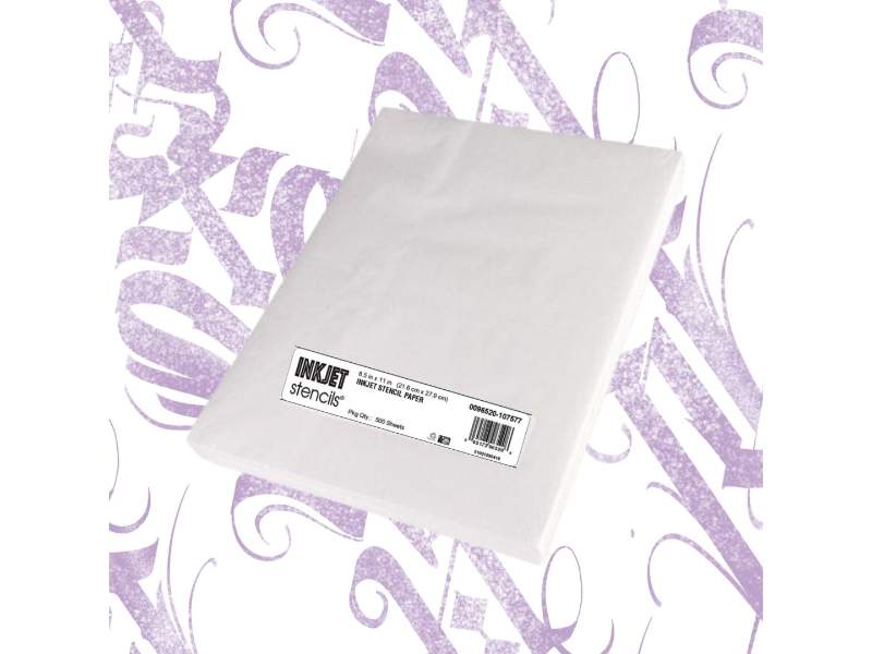 INKJET STENCIL PAPER 500 UNID