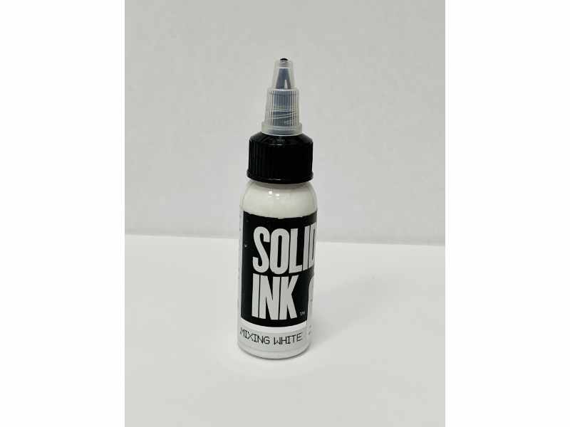 Pigmento artístico no apto para tatuajes Mixing White SOLID INK 1oz