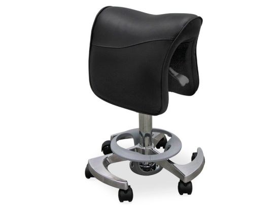 Ergonomic saddle stool