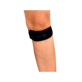 Cinta patelar rodilla Duo Flex talla única bilateral color negro