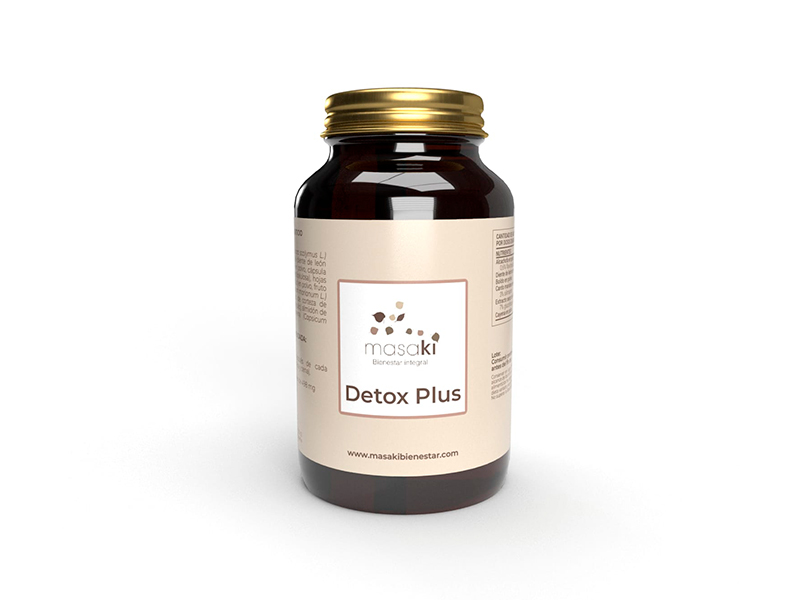 DETOX PLUS cápsulas, 60 uds