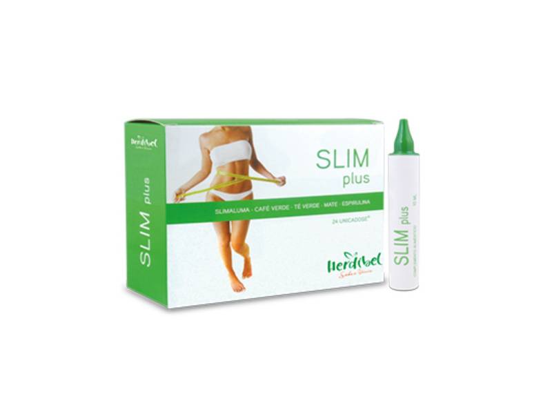 SLIM PLUS 10ml 24 ampollas (Slimaluma+Café Verde+Té Verde+H.Mate+Spirulina)