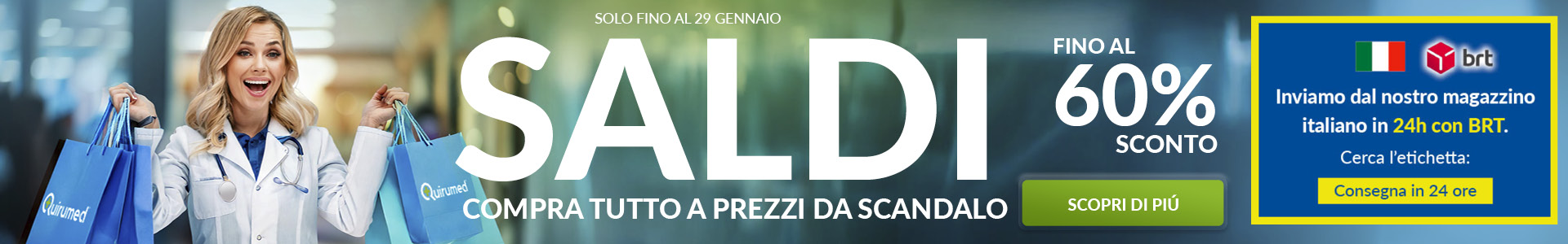 Vendita Prodotti Medicali e Articoli Sanitari Online | Quirumed